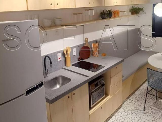 Flat Nurban Vila Madalena, Disponível para venda com 34m² e 1 dormitório