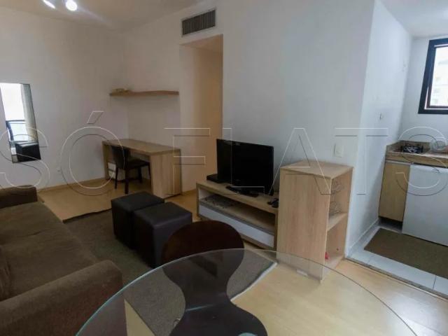 Flat no Opera disponível para locação contendo 42m², 1 dormitório e 1 vaga