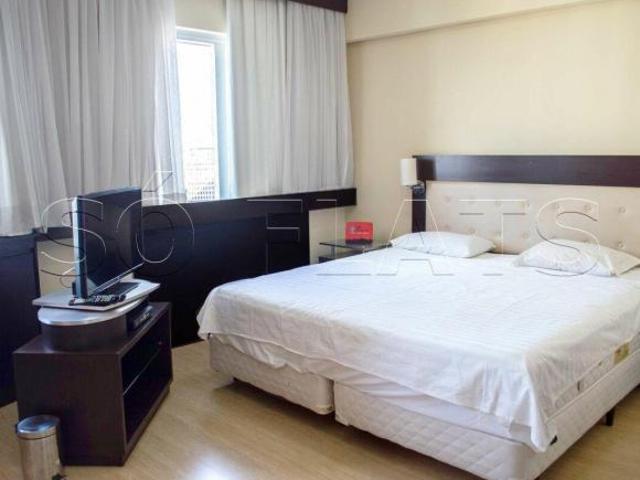 Flat no Jardim Paulista totalmente mobiliado e com serviços