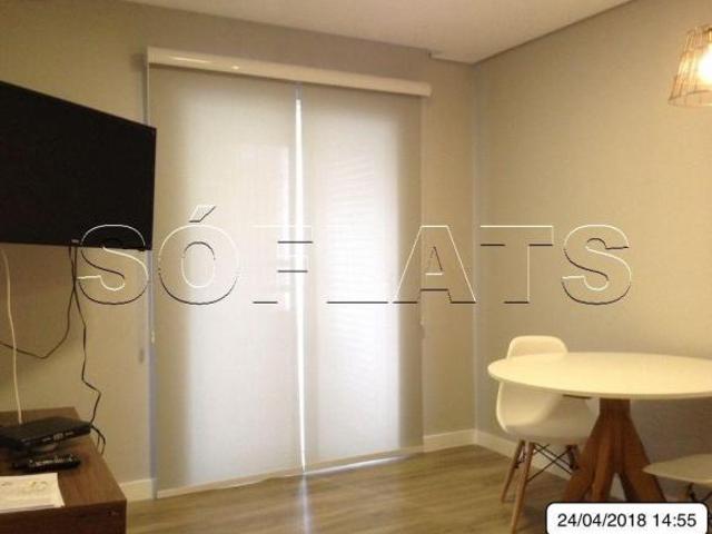 Flat no Jardins 1 Suíte 31m² totalmente mobiliado