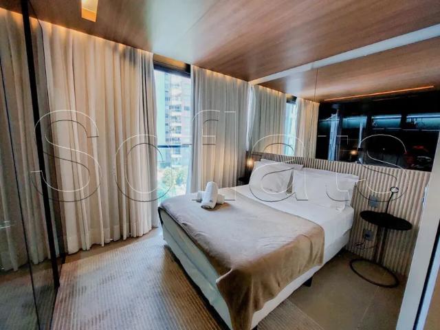 Flat no Residencial Hit Itaim disponível para locação muito bem localizado prox. Da Av. Santo Amaro