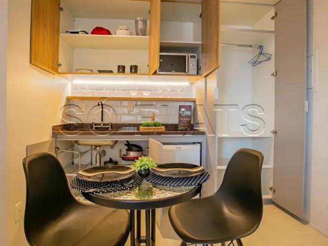 Flat no Riverside disponível para locação com 35m² e 01 dormitório