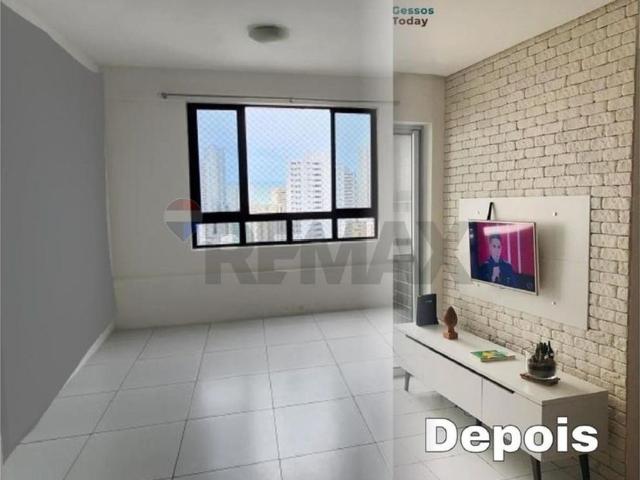 FLAT NO 22º ANDAR COM VISTA 100% PARA O MAR EM BOA VIAGEM!