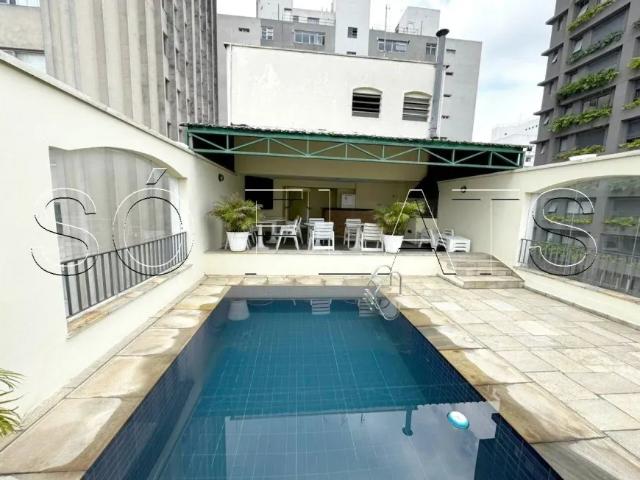 Flat nos Jardins, próximo ao Metrô Oscar Freire, Av. Paulista e Hosp das Clinicas