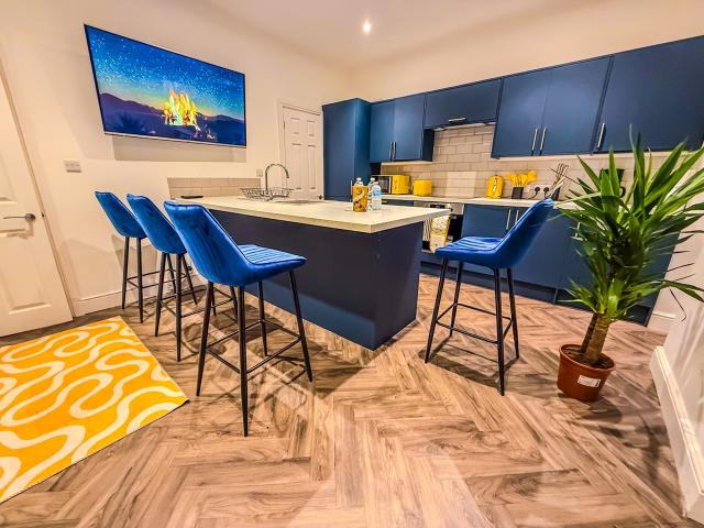 flat at Borrodaile Road, London
