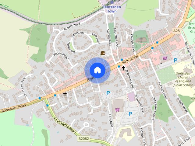 Flat At Rear Of 88 92 High StTenterdenKent
