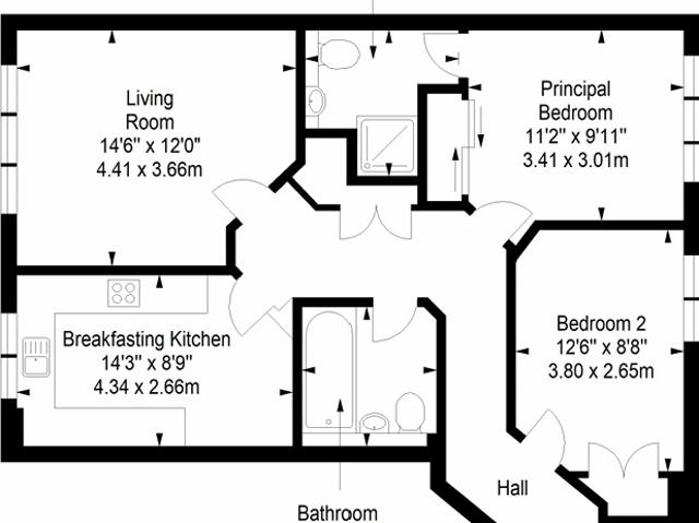 flat at Silvermills, City of Edinburgh