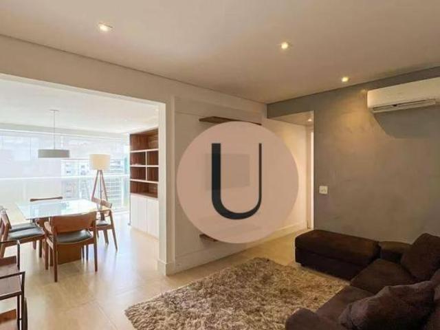 Flat Av. JK com 1 suíte e 80 m², à venda por R$ 2.650.000 Vila Nova Conceição São Paulo/SP