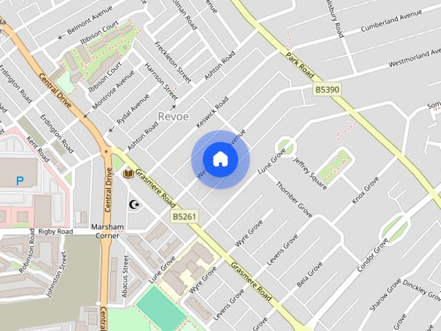 Flat A, 59 Westmorland Avenue, Blackpool