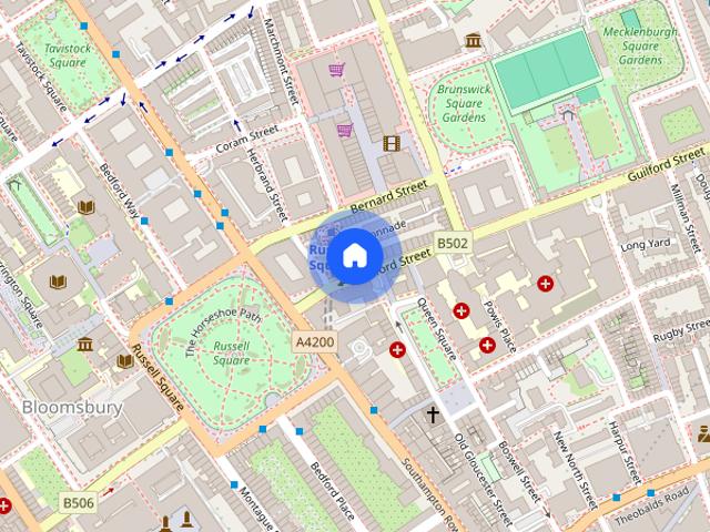 Flat A, 66 Guilford Street, Russell Square