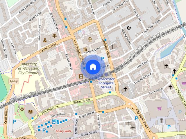 Flat A, Foregate Street, Worcester