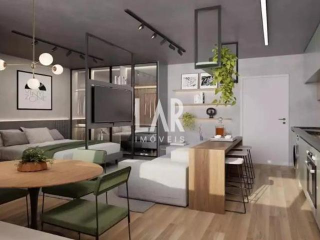 Flat à venda, 1 quarto, 1 suíte, 1 vaga, Lourdes Belo Horizonte/MG