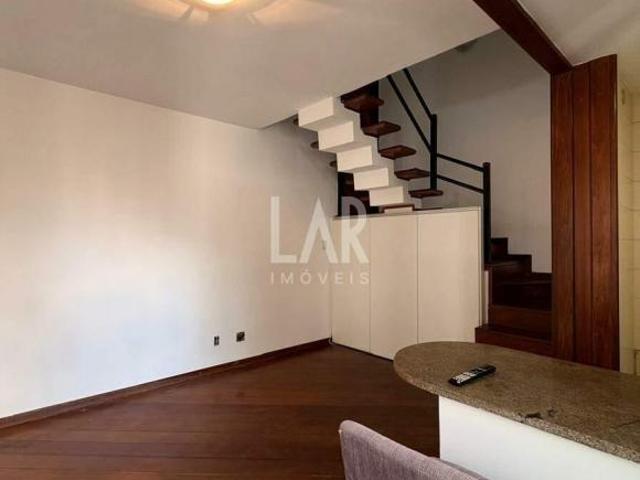 Flat à venda, 1 quarto, 1 suíte, 1 vaga, Lourdes Belo Horizonte/MG