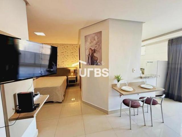 Flat à venda | 45,11 m² | Mobiliado e decorado | Ônix Bueno Residence | Setor Bueno – Goiânia