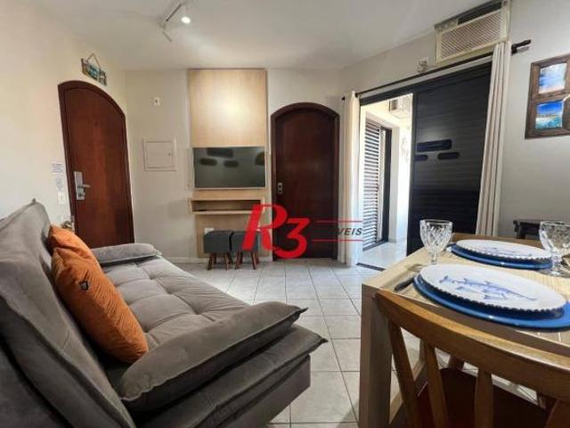 Flat à venda, 45 m² por R$ 510.000,00 Gonzaga Santos/SP