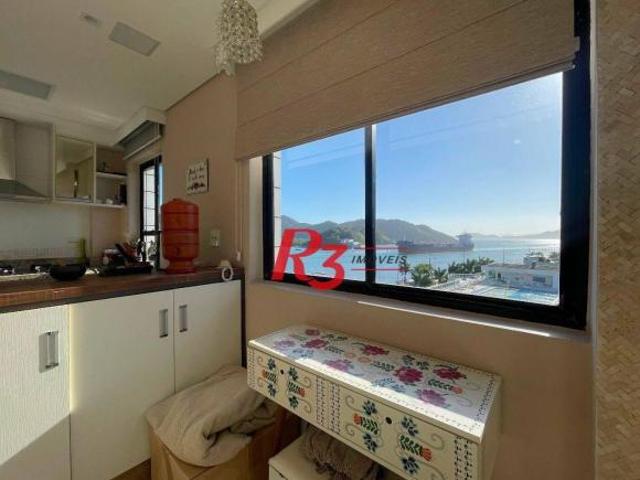 Flat à venda, 85 m² por R$ 1.100.000,00 Ponta da Praia Santos/SP