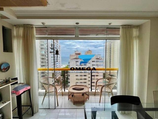 Flat à venda em Pitangueiras no Guarujá | Omega imóveis