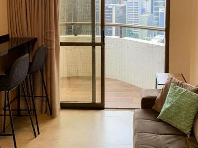 Flat à Venda na Bela Vista Próximo à Avenida Paulista com 47m² e Serviços Hoteleiros