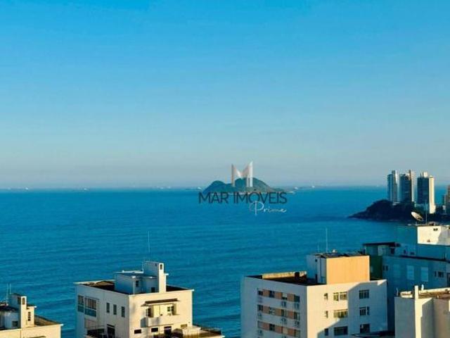 Flat à venda na praia das Pitangueiras em Guarujá Mar Imóveis Prime