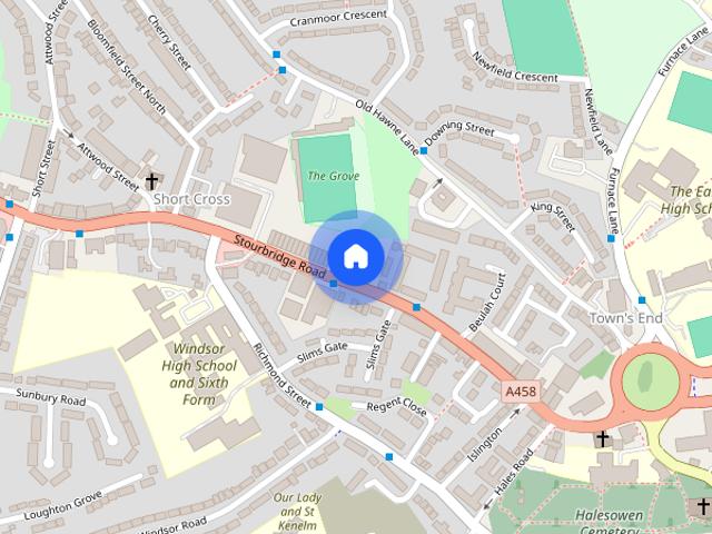 Flat Above, 88 Stourbridge Road, Halesowen, West Midlands