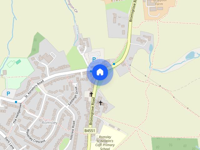 Flat Above 97 Bromsgrove Road, Romsley, Halesowen