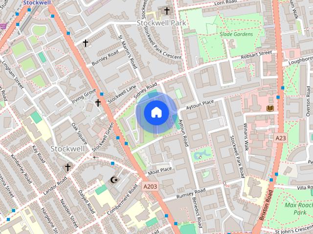 Flat, Addington House, Stockwell Road, London
