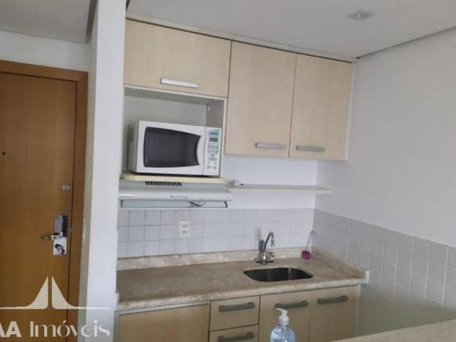 FLAT ALPHAVILLE PARA INVESTIDOR, ALUGADO, ANDAR ALTO