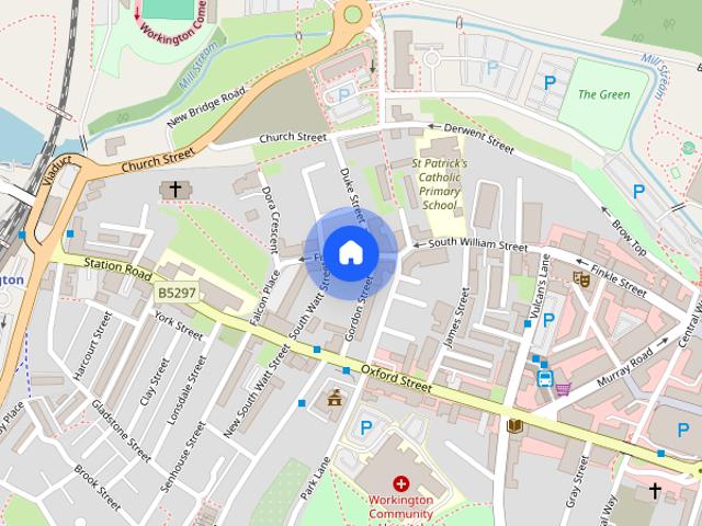 Flat B, 21 Fisher Street, Workington, Cumbria