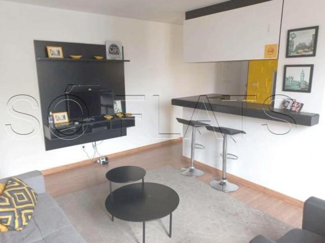 Flat Baden Baden disponível para venda com 49m², 01 dormitório e 01 vaga de garagem
