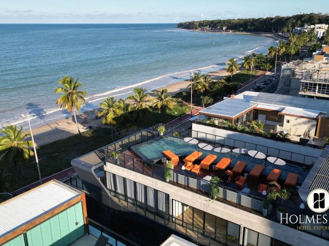 Flat beira mar Cabo Branco com rooftop incrível AH215