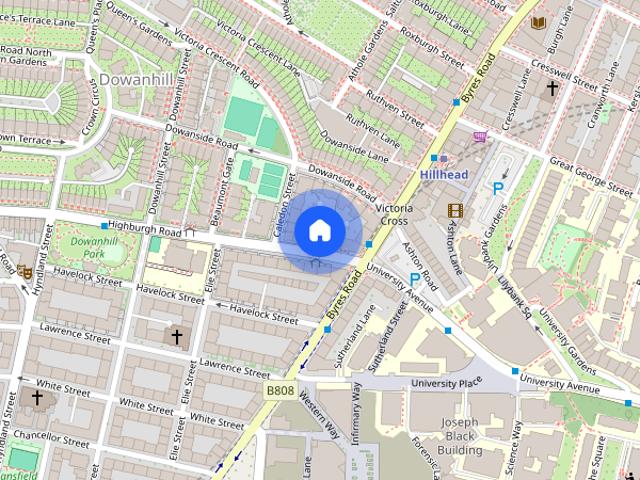 Flat B/L, 12 Highburgh Road, Glasgow G12 9YD