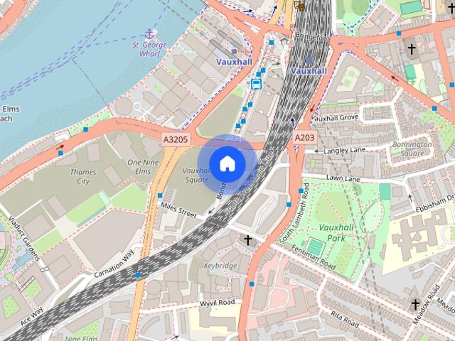 Flat, Bondway, London