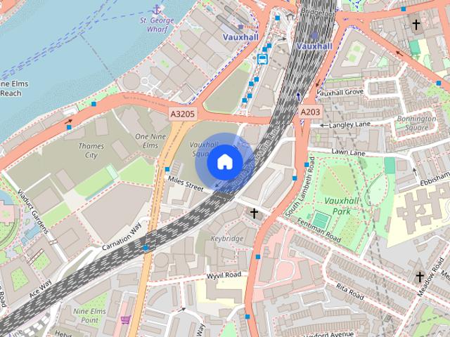 Flat, Bondway, London