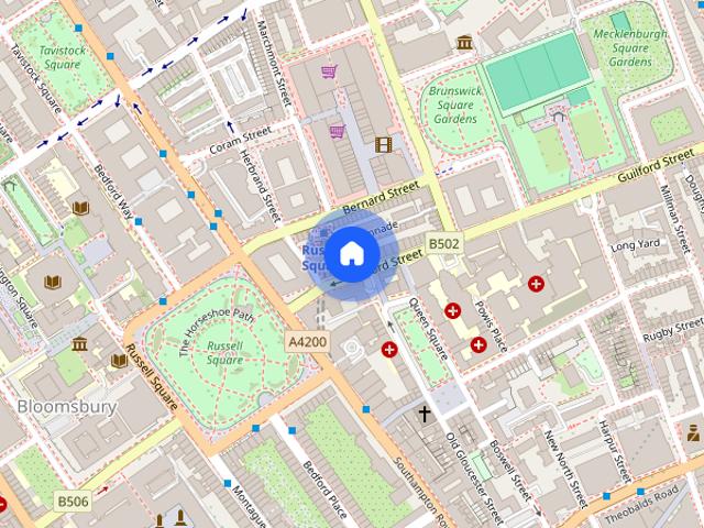 Flat C, 67 Guilford Street, Russell Square