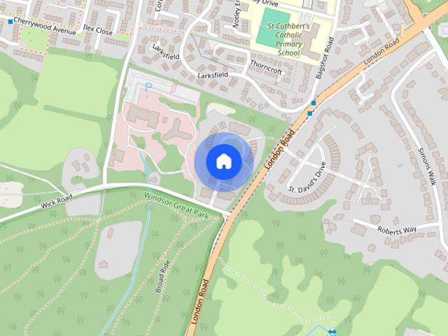 Flat, Chambord House, Queenswood Crescent, Englefield Green, Egham