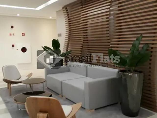 Flat com 1 dormitório para alugar, 36 m² por R$ 5.700/mês Campo Belo São Paulo/SP