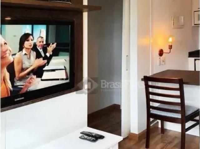 Flat com 1 dormitório para alugar, 36 m² por R$ 5.900,02/mês Moema São Paulo/SP