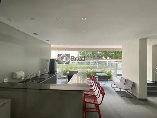 Flat com 1 dormitório para alugar, 37 m² por R$ 4.226/mês Brooklin Paulista São Paulo/SP