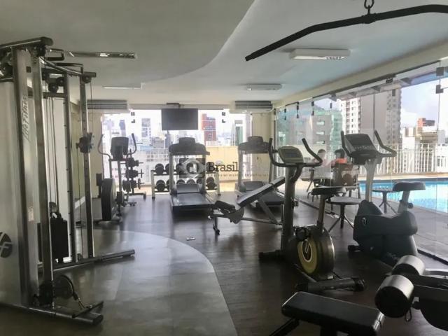 Flat com 1 dormitório para alugar, 42 m² por R$ 6.100/mês Itaim Bibi São Paulo/SP