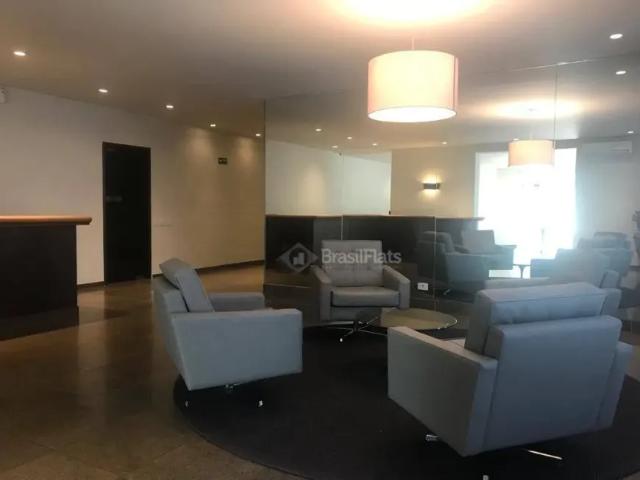 Flat com 1 dormitório para alugar, 42 m² por R$ 6.300,02/mês Itaim Bibi São Paulo/SP