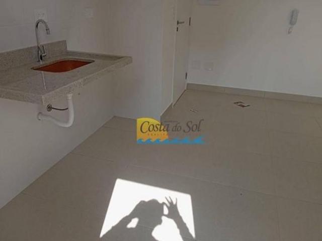 Flat com 1 dormitório à venda, 40 m² por R$ 330.000,00 Boqueirão Praia Grande/SP