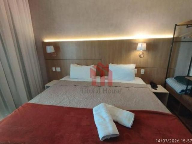 Flat com 1 dormitório à venda, 40 m² por R$ 587.000,00 Pompéia Santos/SP