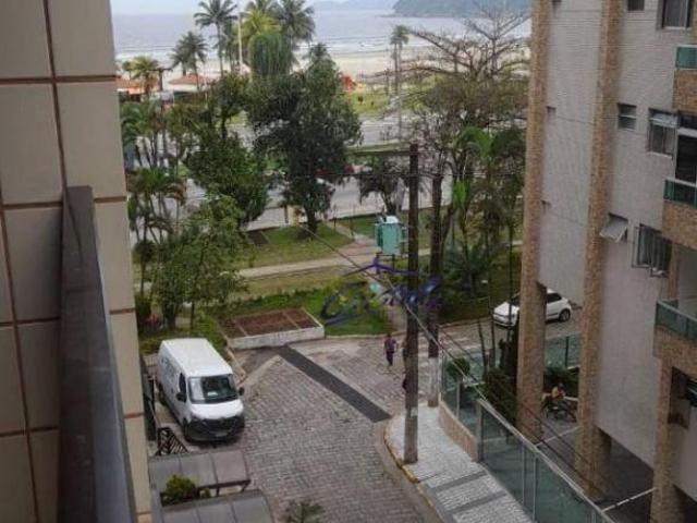 Flat com 1 dormitório à venda, 41 m² por R$ 215.000,00 Itararé São Vicente/SP