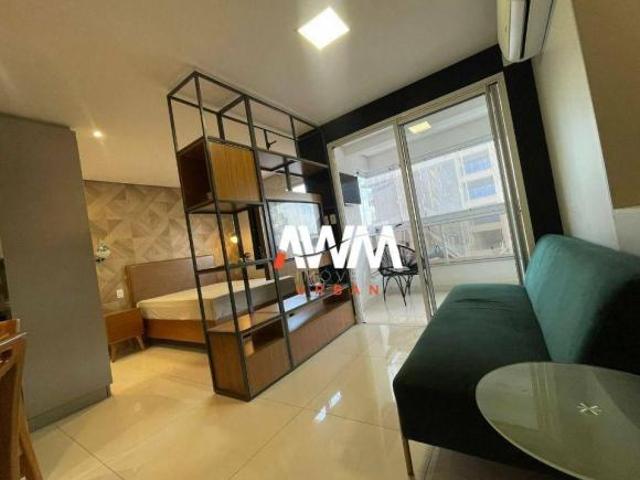 Flat com 1 dormitório à venda, 42 m² por R$ 535.000,00 Setor Bueno Goiânia/GO