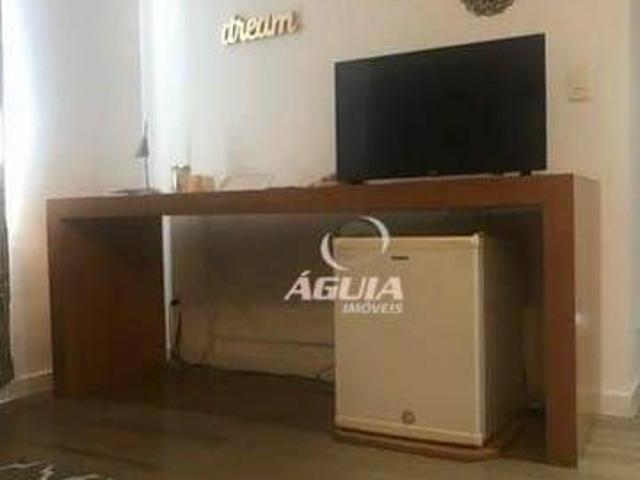 Flat com 1 dormitório à venda, 44 m² por R$ 265.000,00 Centro Santo André/SP