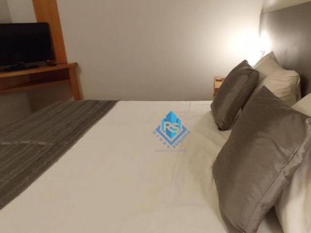 Flat com 1 dormitório à venda, 46 m² Centro Santo André/SP
