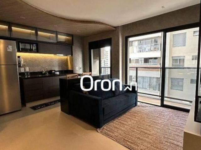 Flat com 1 dormitório à venda, 46 m² por R$ 660.000,00 Setor Marista Goiânia/GO