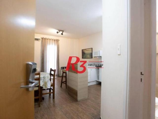 Flat com 1 dormitório à venda, 50 m² por R$ 270.000,00 Gonzaga Santos/SP