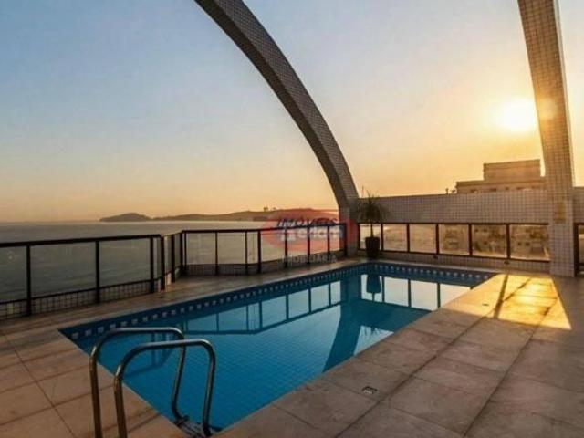Flat com 1 dormitório à venda, 50 m² por R$ 695.000,00 Boqueirão Santos/SP