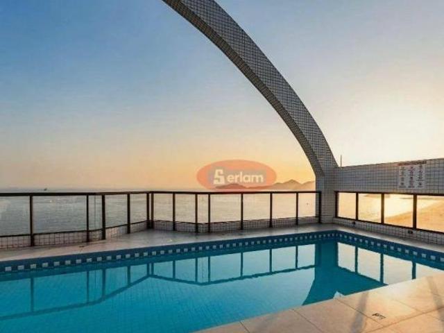 Flat com 1 dormitório à venda, 50 m² por R$ 695.000,00 Boqueirão Santos/SP